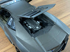 Bburago 1:18 Lamborghini Aventador LP 700-4 Diecast Model Car Matt Grey ...